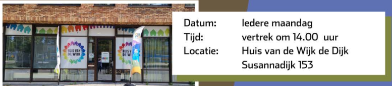 Maak een leuke wandeling met wandelgroep de Dijk – LikeJeWijk IJsselmonde